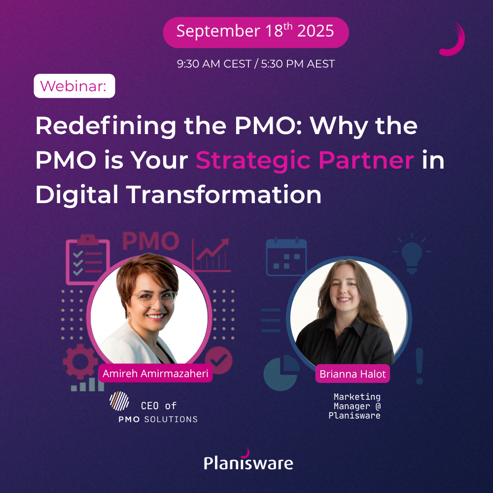 Redefining the PMO: Why the PMO is Your Strategic Partner in Digital Transformation | Planisware
